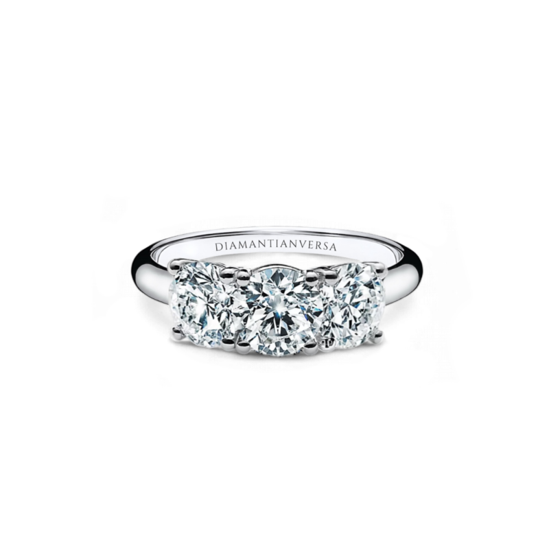 anello diamanti veretta eternity